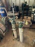 Two oxygen tanks - Hurley Real Estate & Auctions
