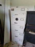 Mosler 5-Drawer Filing Cabinet/safe with Combination Lock - Hurley Real ...