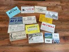 Amateur Radio card collection - Hurley Real Estate & Auctions