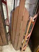 Vintage Lightning Guider wooden snow sled - Hurley Real Estate & Auctions