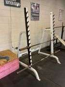 Parabody white rack 6’ high x 4’ wide - Hurley Real Estate & Auctions