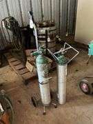 Two oxygen tanks - Hurley Real Estate & Auctions