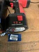 Snap on CT350 12V cordless 1/2 impact wrench, batteries and charger ...
