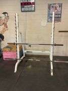 Parabody white rack 6’ high x 4’ wide - Hurley Real Estate & Auctions