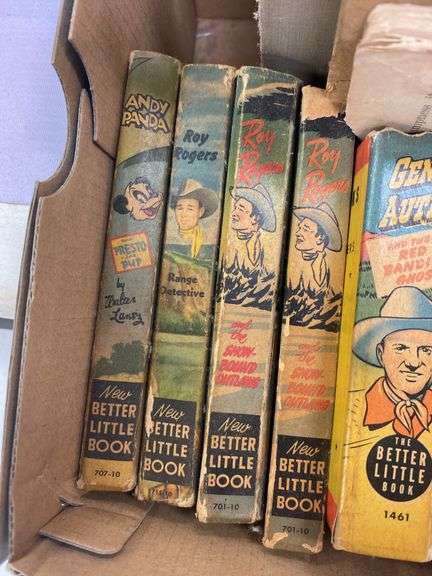 BETTER LITTLE BOOKS including: Tarzan, Little Orphan Annie, Roy Rogers ...