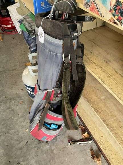 Destiny golf clubs in bag - Hurley Real Estate & Auctions