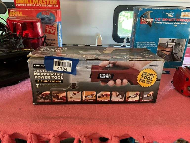 Chicago Electric multi-function power tool in box - Hurley Real Estate ...