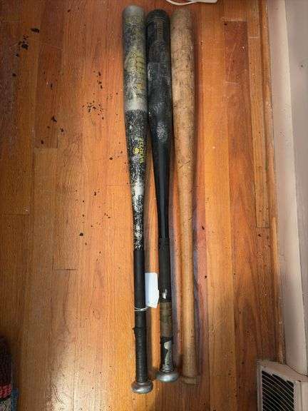 Three baseball bats - Hurley Real Estate & Auctions