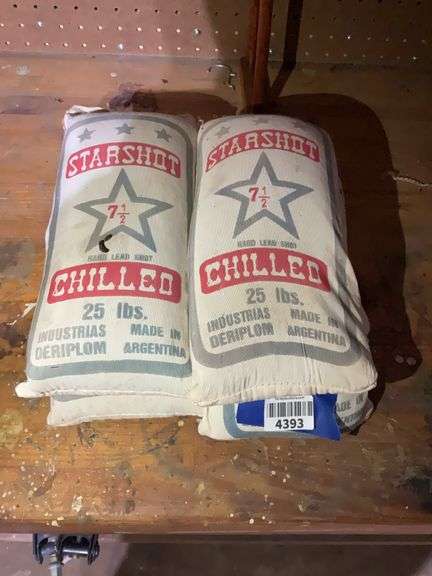 StarShot Chilled 25 lb Bag Hard Lead Shot by the bag take 4 - Hurley ...