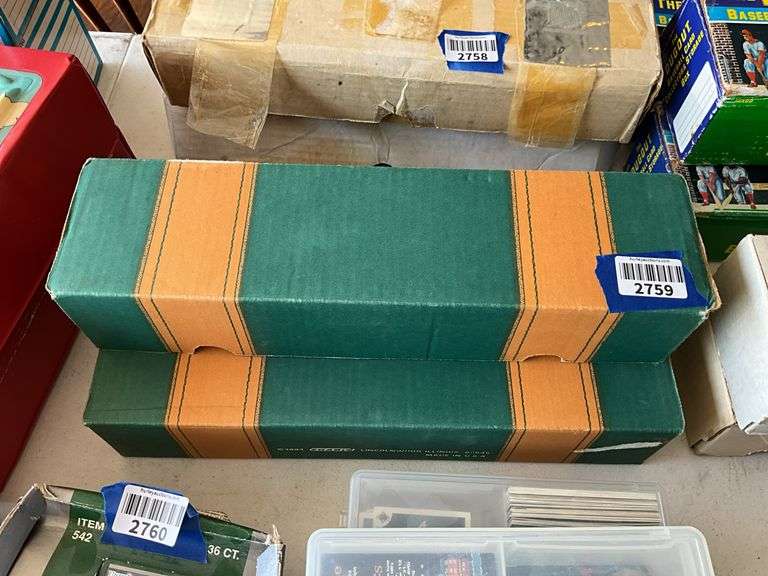 Two boxes baseball and basketball sports trading cards - Hurley Real ...