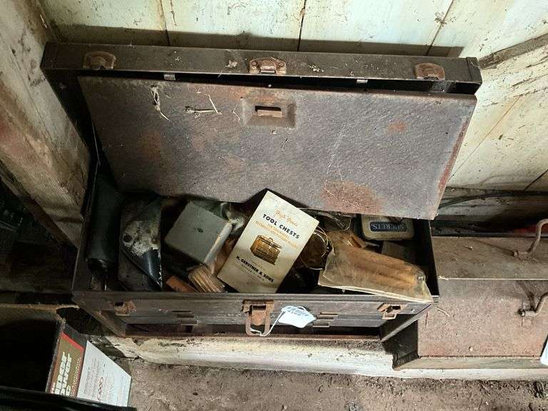 Hoffman metal machinist tool chest w/ contents - Hurley Real Estate ...