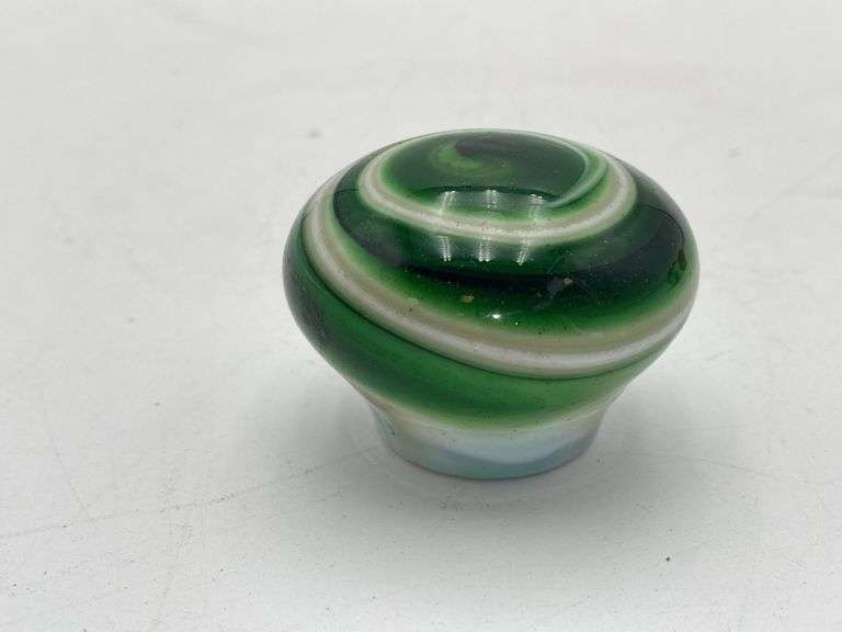 Three agate glass gear shift knobs - Hurley Real Estate & Auctions