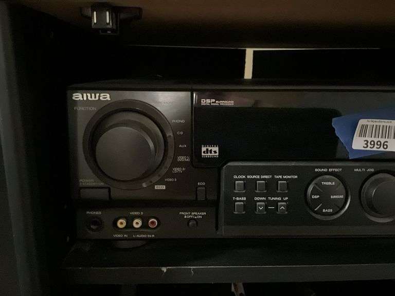 Aiwa stereo receiver - Hurley Real Estate & Auctions