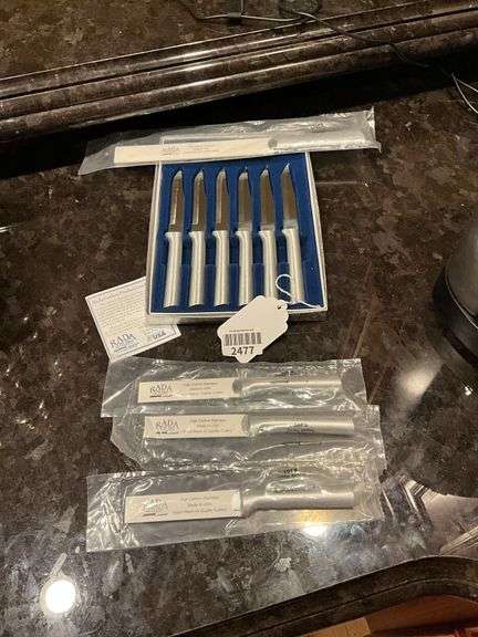 Rada Cutlery knives in box and sealed in packages - Hurley Real Estate & Auctions