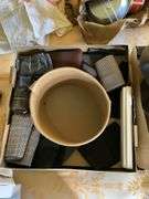 Three vintage men's hats, two hatboxes - Hurley Real Estate & Auctions