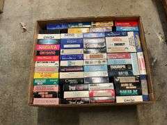 Two boxes VHS movies - Hurley Real Estate & Auctions