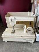Vintage Singer Little Touch & Sew child's sewing machine, and Necchi ...