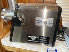 Waring Pro meat grinder and Waring Pro food , new cutting board w ...