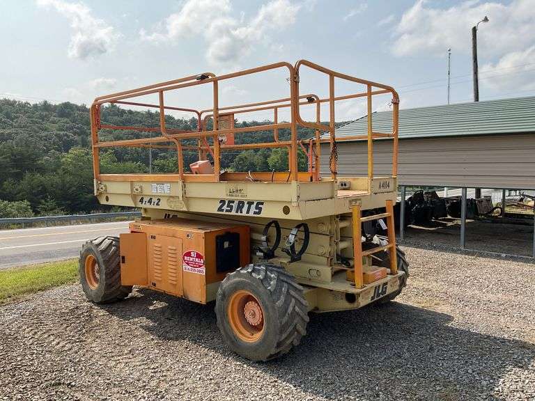 1998 JLG 25 RTS scissor lift with deck extension - Hurley Real Estate ...