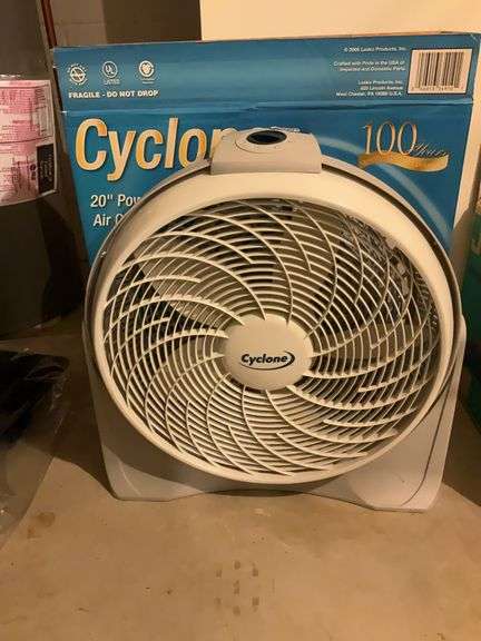 Cyclone 20" electric fan - Hurley Real Estate & Auctions