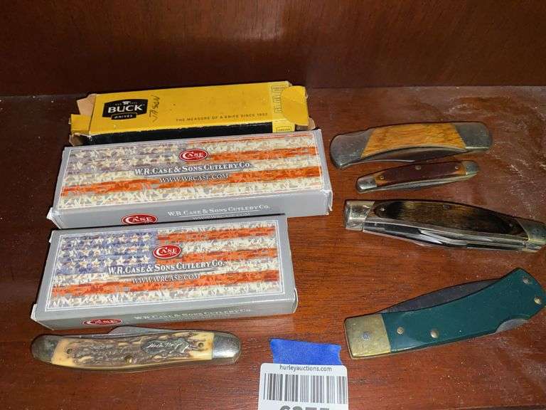 Case knives, Buck knife & pocket knives - Hurley Real Estate & Auctions