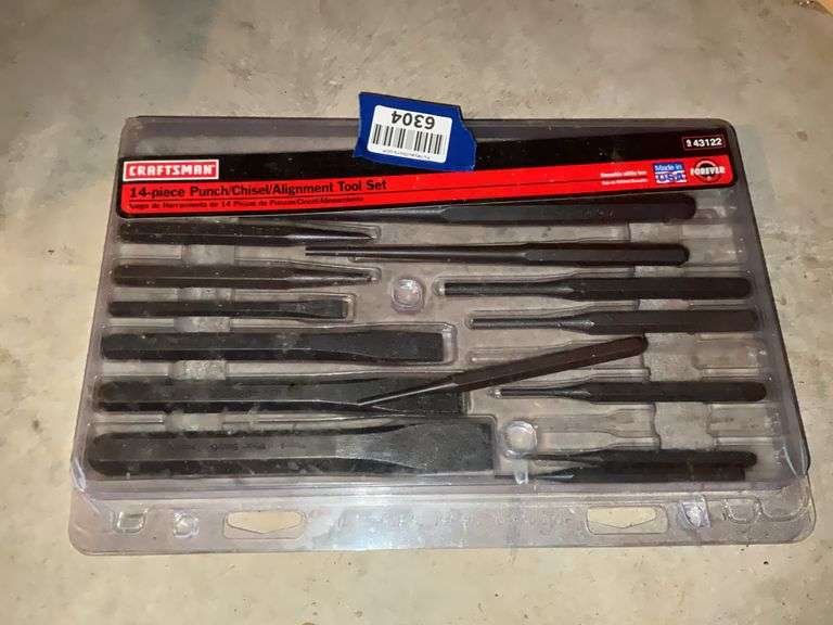 Craftsman punch/chisel set - Hurley Real Estate & Auctions