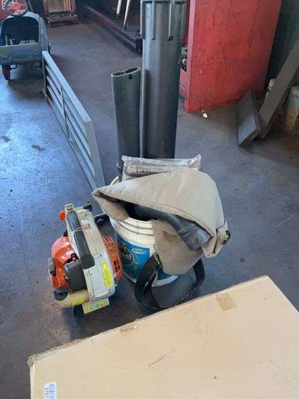 Stihl SH 85 Leaf Blower with Attachments - Hurley Real Estate & Auctions