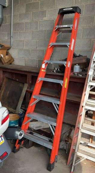 8' Step Ladder - Hurley Real Estate & Auctions