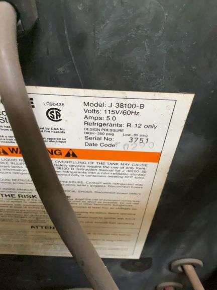 Kent-Moore A/C Refrigerant Recovery and Recycling System - Hurley Real ...