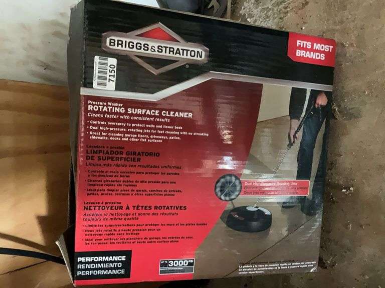 Briggs & Stratton rotating surface cleaner for pressure washer - Hurley ...