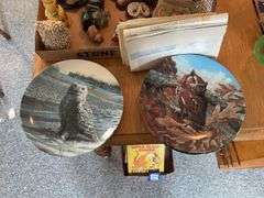 Owl Collector plates, miscellaneous lot of ceramic owls - Hurley Real ...