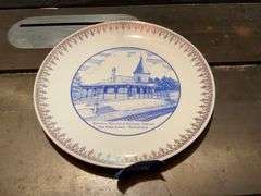 Blue Ridge Summit souvenir plate: Western Maryland Railway station ...