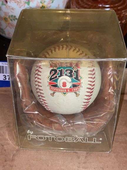 Cal Ripken Jr baseball, signed Hagerstown Suns bat, signed ball, Navy ...
