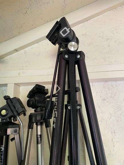 Lot of camera tripods - Hurley Real Estate & Auctions