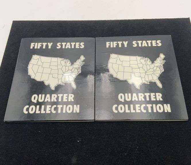 Two sets: 50 State quarters in folders - Hurley Real Estate & Auctions