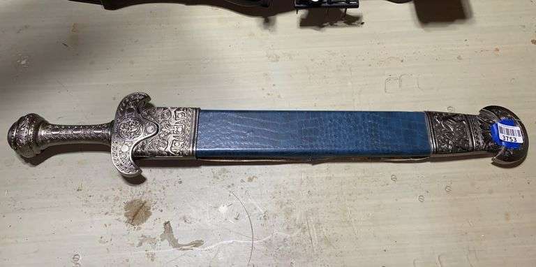 Replica Sword of Hercules w/ scabbard, Made in China - Hurley Real ...