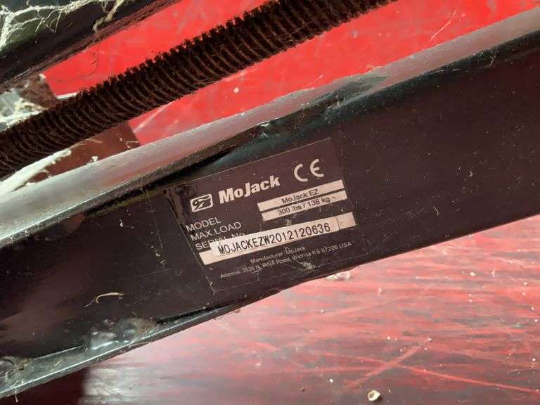 MoJack EZ mower lift - Hurley Real Estate & Auctions