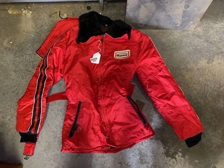 Chaparral snow mobile coat sz: S - Hurley Real Estate & Auctions