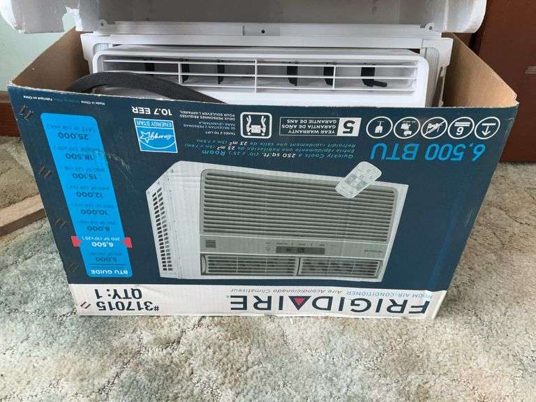 Frigidaire 5,000 BTU air conditioner - Hurley Real Estate & Auctions