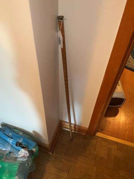 Lumber measuring stick - Hurley Real Estate & Auctions