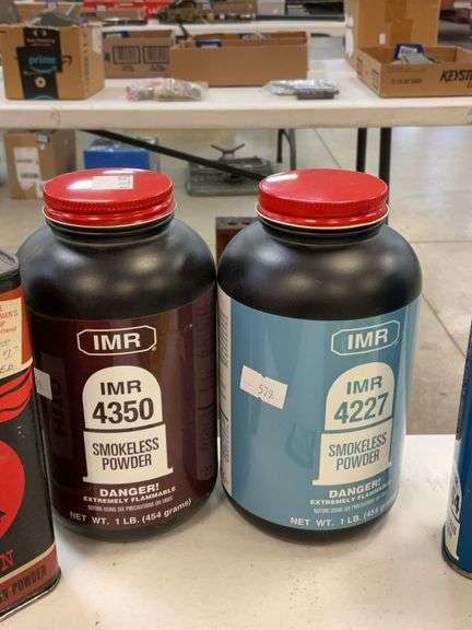 Powder lot, includes Dupoint, Hodgdon and IMR - Hurley Real Estate ...