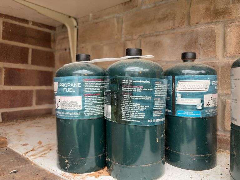 Five propane bottles - Hurley Real Estate & Auctions