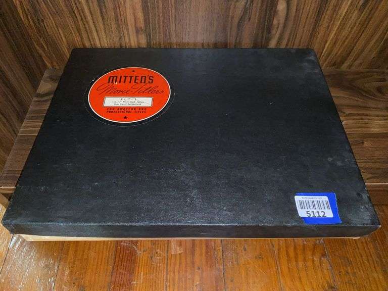 Vintage sign maker kit - Hurley Real Estate & Auctions