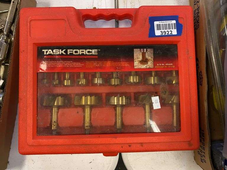 Task Force Forstner bit set - Hurley Real Estate & Auctions