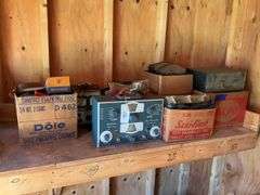 Old radio tubes, ATR rectifier power supply, Superior Instruments ...