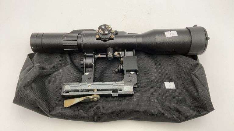 POSP 8x42 AK12 Side Mount Scope With Case - Hurley Real Estate & Auctions