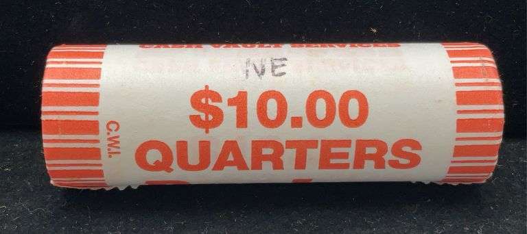US State Quarter Unopened Bank Roll - 2006 - Nebraska - Unsearched for ...
