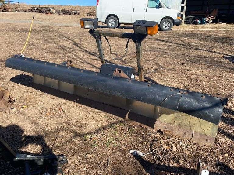Sno-Way snow plow - Hurley Real Estate & Auctions