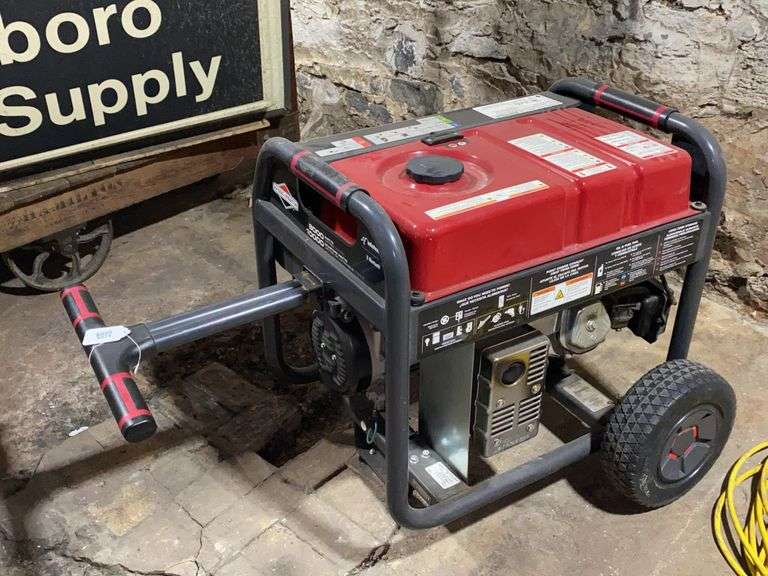 Briggs & Stratton Elite8000 generator - Hurley Real Estate & Auctions