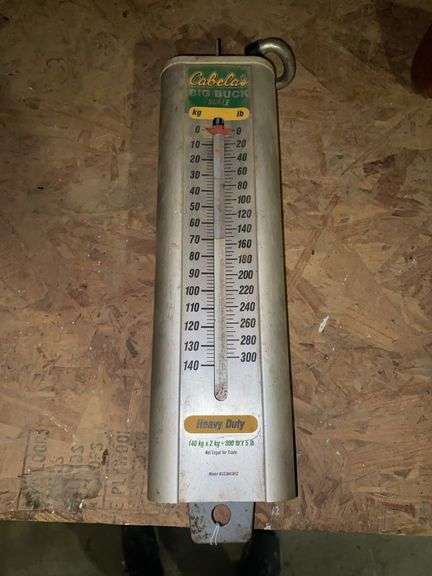 Cabela's Big Buck hanging scale - Hurley Real Estate & Auctions